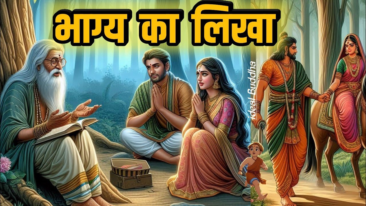 भाग्य का खेल | भाग्य का लिखा कभी नही मिटता | Buddhist Story On karma or ...