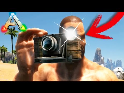 CAMARA DE FOTOS EN ARK !! REPORTEROS DE REVISTA XDD ARK POCALIPSE #12 ...