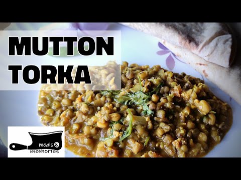 Bengali Tarka Recipe | Mutton Keema Torka | Dhaba Style Tarka | Kolkata ...