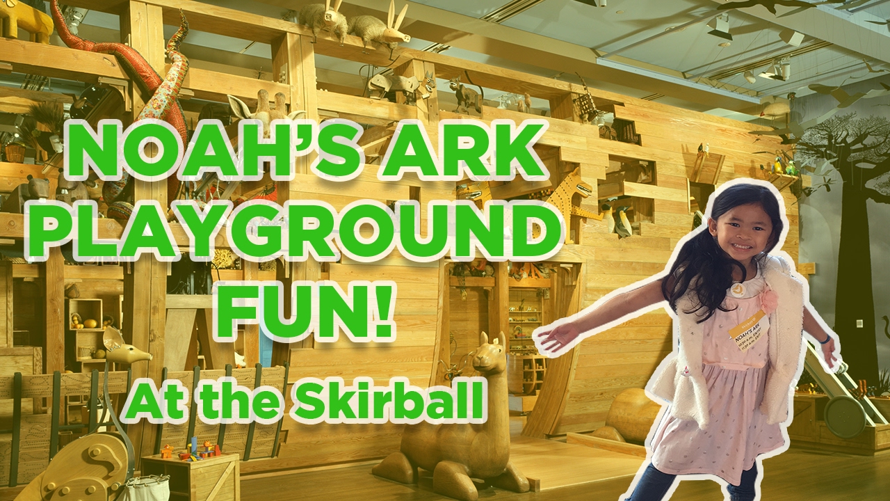 Noah's Ark Playground Fun at the Skirball Cultural Center - YouTube