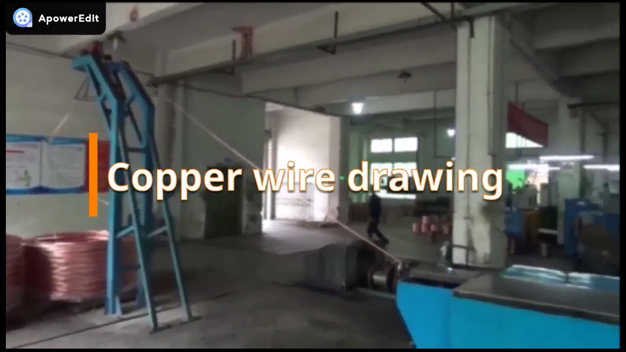 Copper wire drawing - YouTube