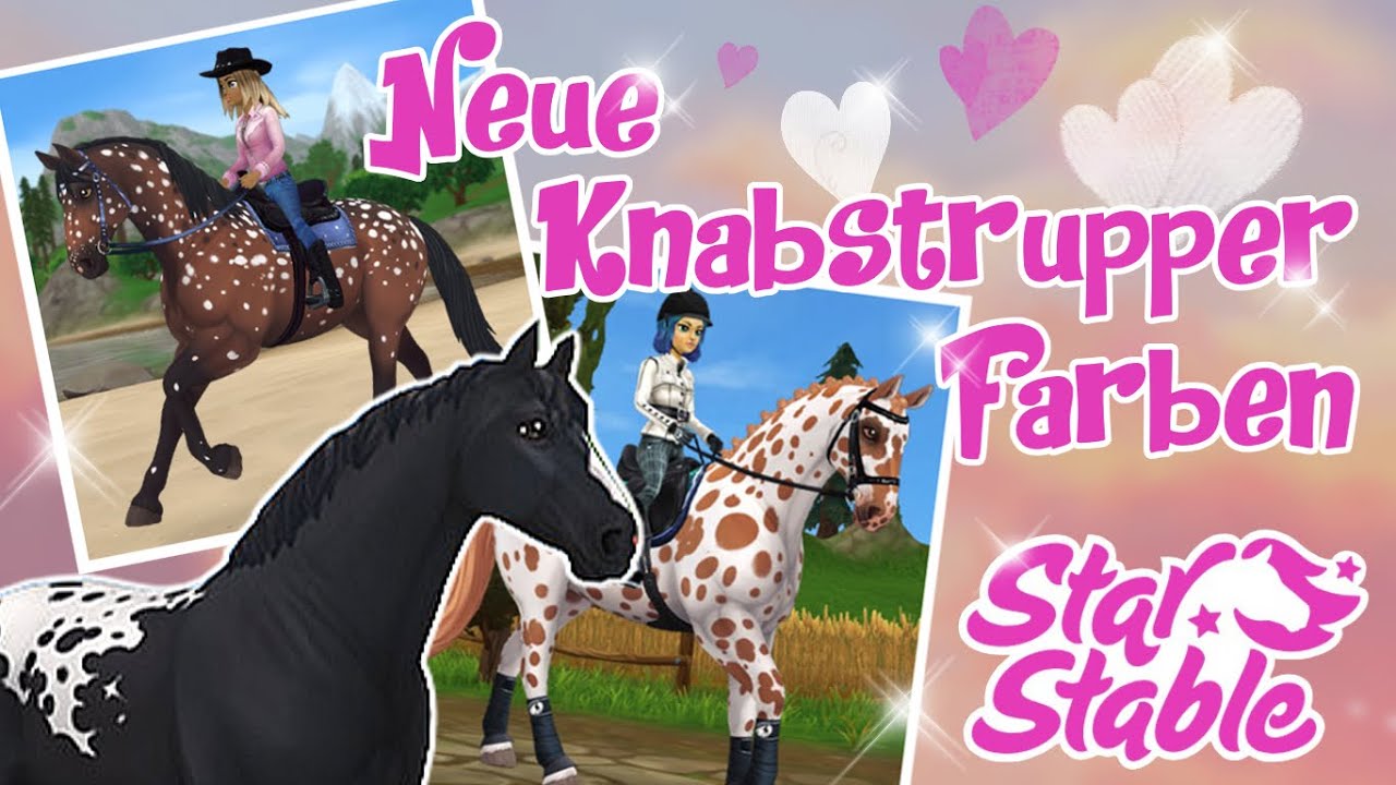 Star Stable [SSO] Die drei neuen Knabstrupper Farben sind da - YouTube