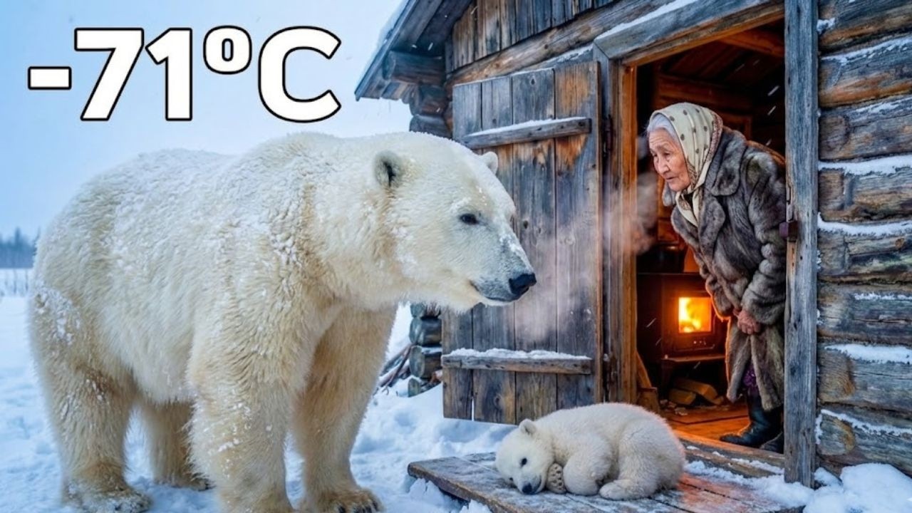 A Wild Bear Brought Her Sick Cub to an 80 Year Old Mafia Boss Door in ...