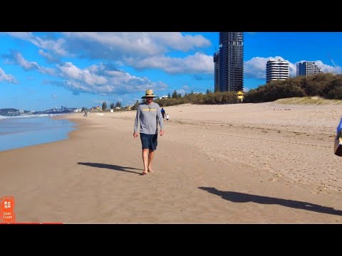 [4k] Broadbeach Walking Tour | Gold Coast | Queensland | Australia ...