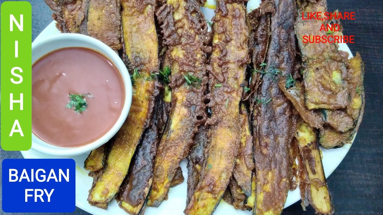 How to make BAIGAN FRY | BAIGAN FRY RECIPE | EASY BAIGAN FRY - YouTube