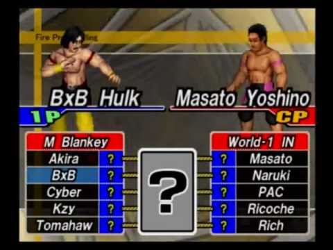 Fire Pro: WORLD-1 International & Mad Blankey - YouTube