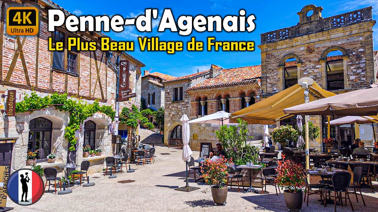 🇫🇷 PENNE-D'AGENAIS 🏡 Most Beautiful Village of France, Nouvelle ...