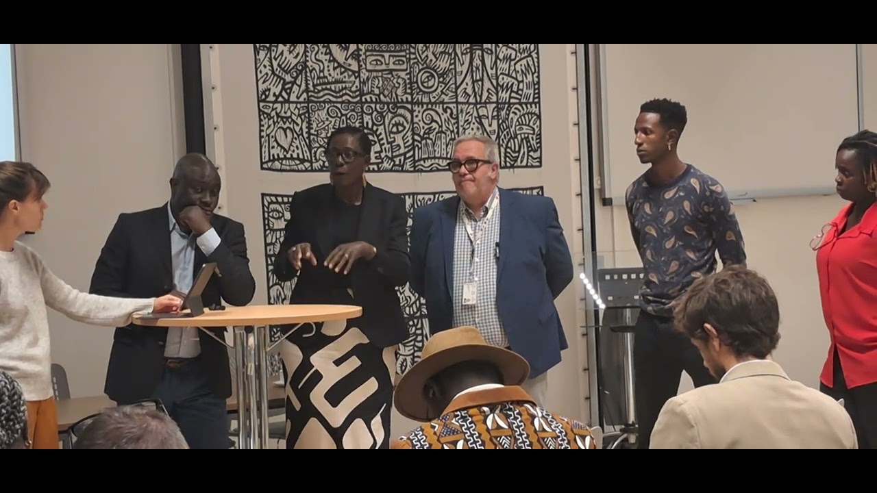 Dame Diouf de l’OSD,Mme Fatou Kiné DIA de IMS et M.Eric DECLERK de l’AWEX 2 eme partie - YouTube