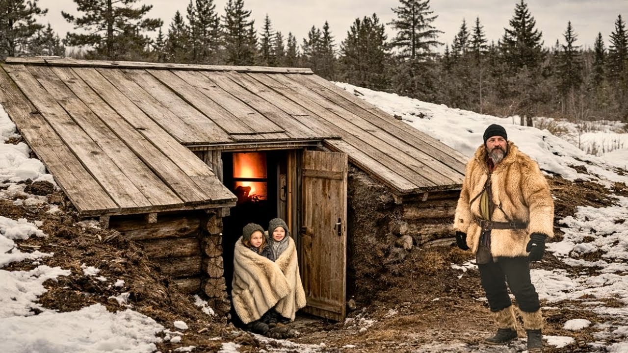 Everyone Thought His Buried Log Cabin Was Crazy—Until His Family Stayed ...