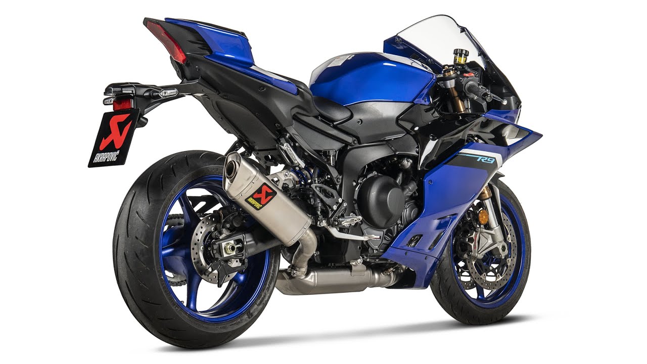 Yamaha R9 with Akrapovic Racing Line Exhaust *PURE SOUND* - YouTube
