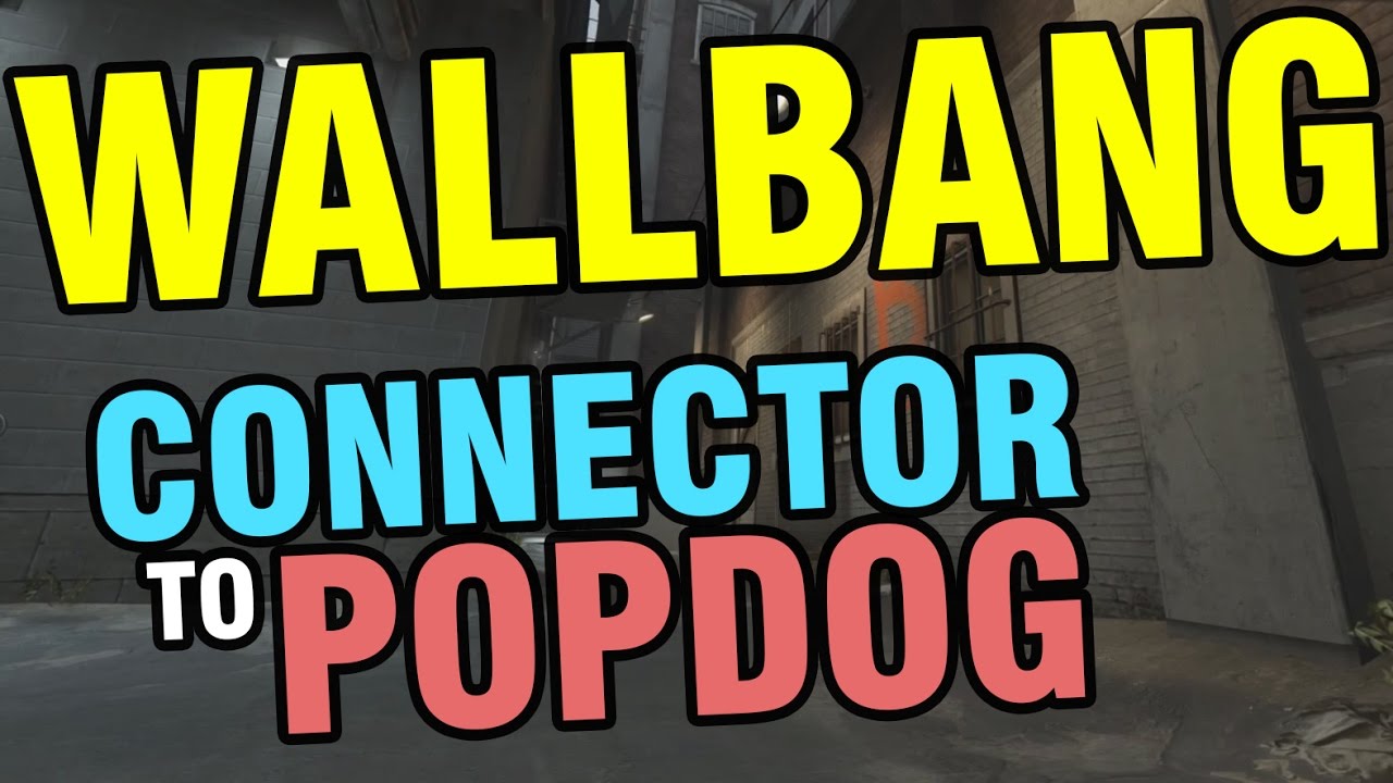 CS:GO - How to do Smooya's TRAIN WALLBANG - Connector to Popdog - YouTube