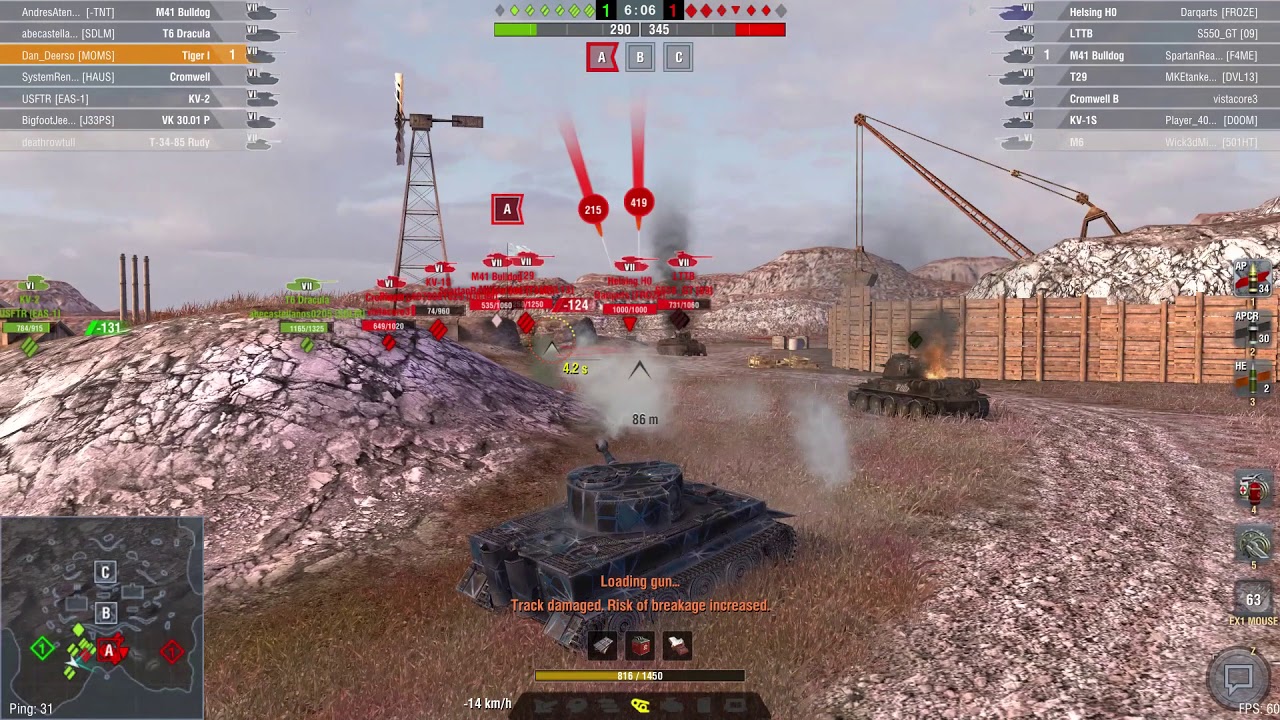 Blitz - Tiger 1 Gameplay - YouTube