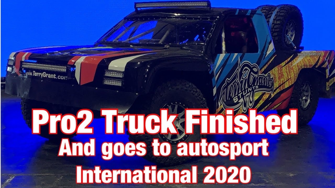 Pro2 Truck goes to Autosport International 2020 - YouTube