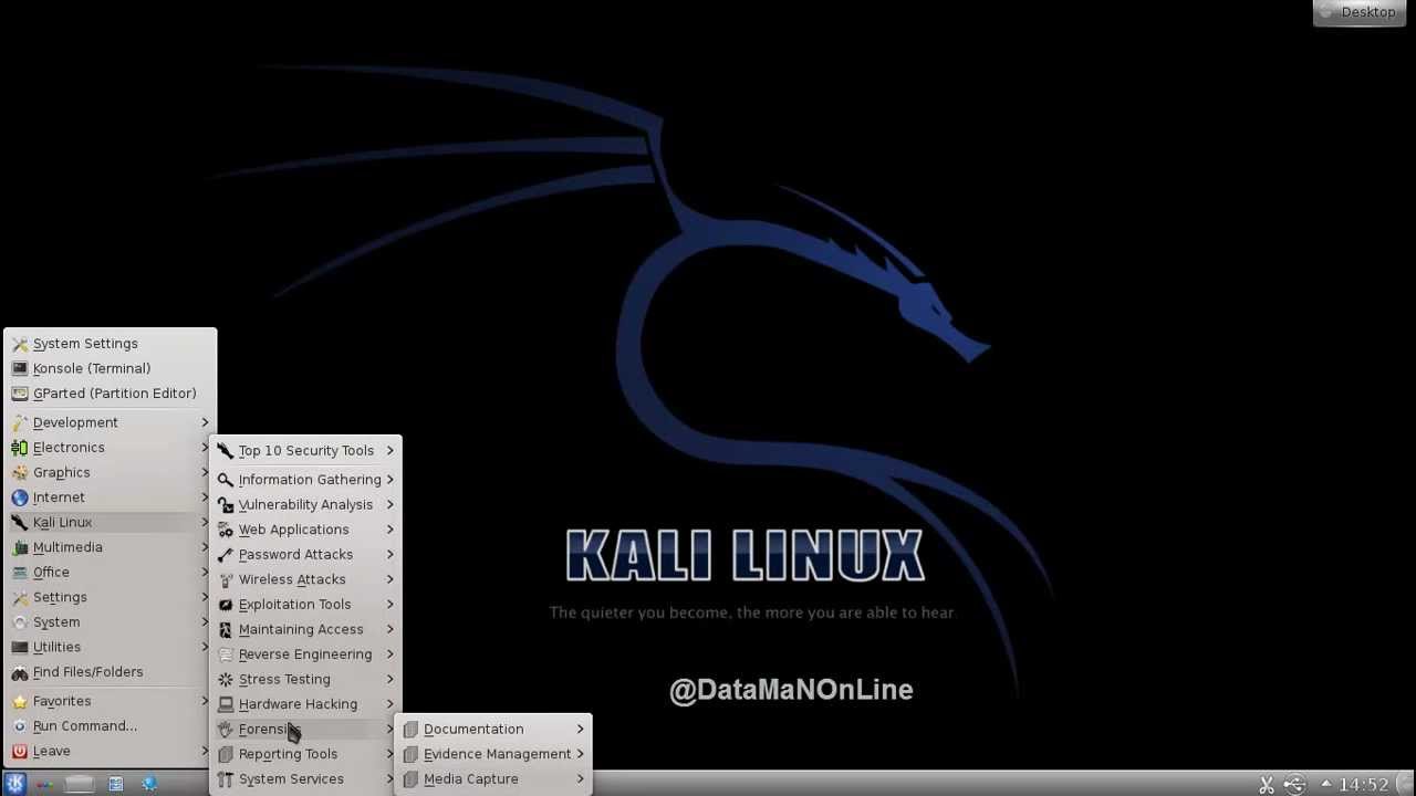 Kali Linux - KDE - YouTube