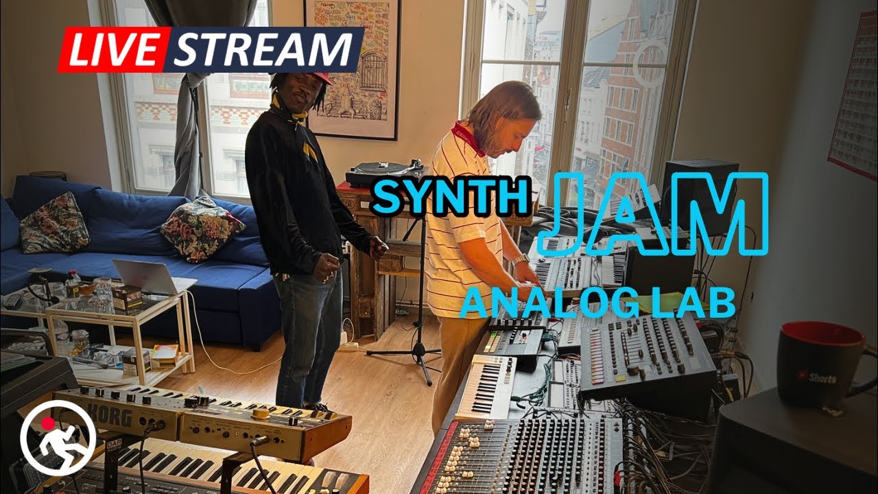 [Synth Jam] Today Live Synth Jam with Phil or a minimal break vibes! Offer him a coffee ☕️ - YouTube