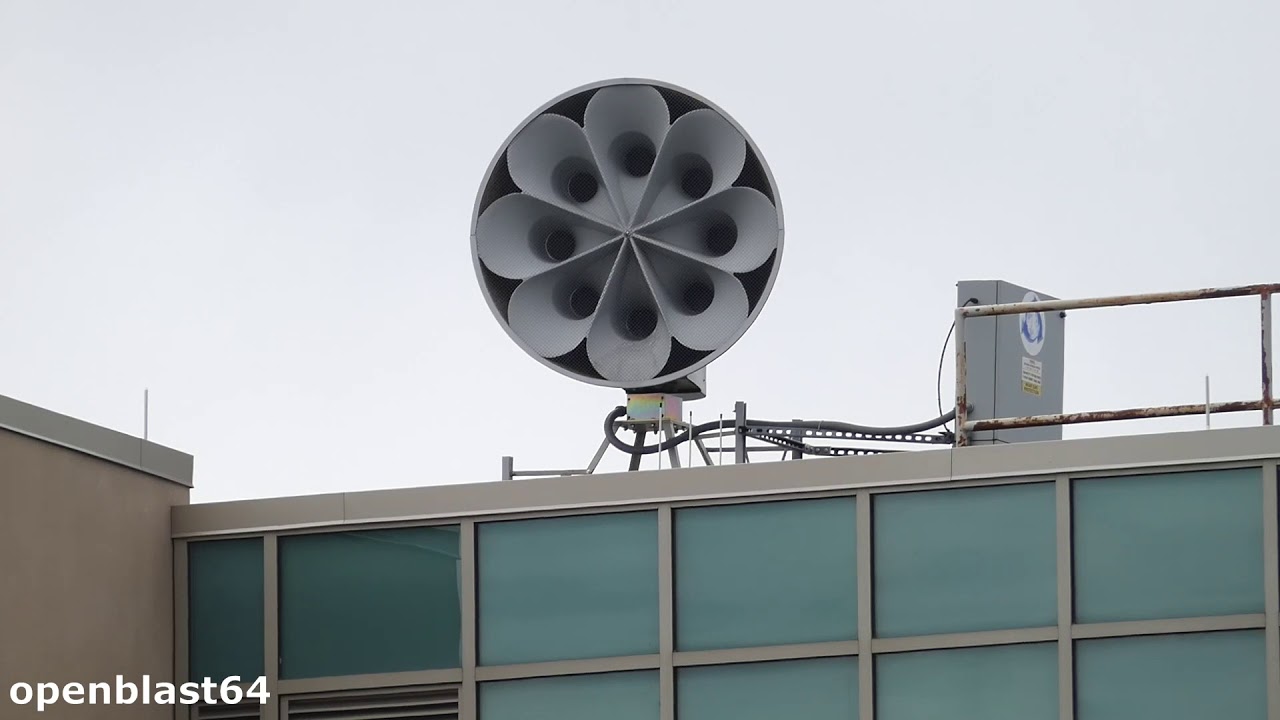 ASC T-135 AC/DC siren test, Rockford, IL - YouTube