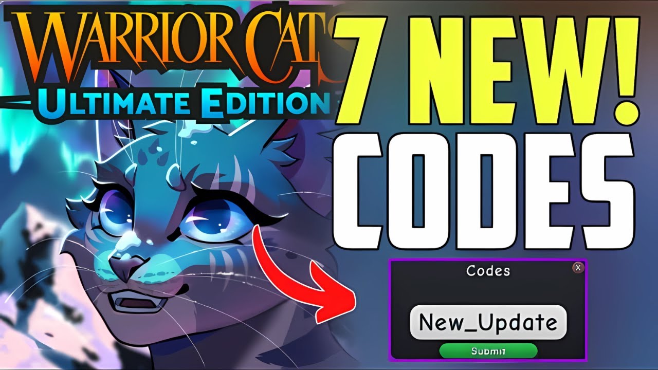 ⚡JUNE UPDATE⚡ROBLOX WARRIOR CATS CODES 2025-WARRIOR CATS ULTIMATE EDITION CODES - WCUE CODES ...