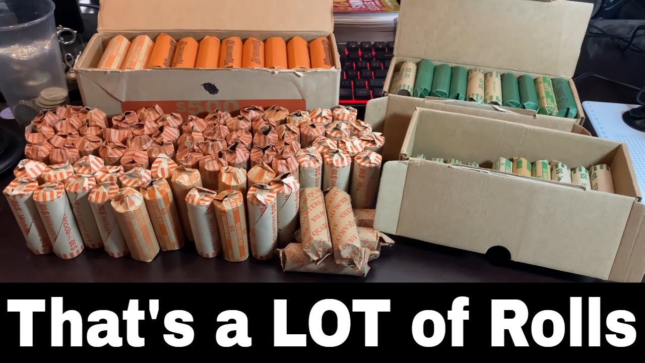 INSANE Customer Wrapped Roll Hunt! - MOST Customer Rolls I've EVER ...