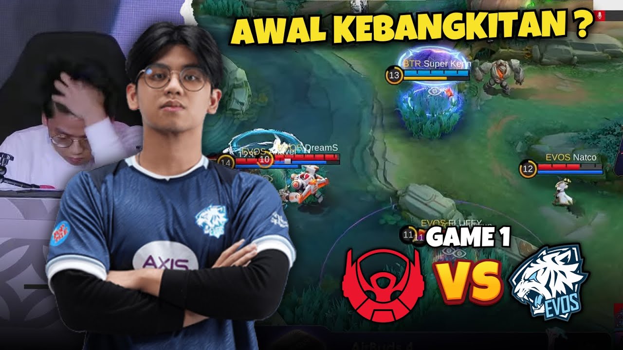 MACAN MENGAUM, KEN KUMAR! BTR VS EVOS GAME 1 MPL-ID S14 WEEK 3 - YouTube
