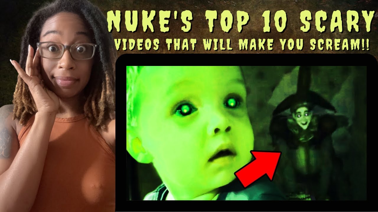 Nuke's Top 10 SCARY Ghost Videos [REACTION] - YouTube
