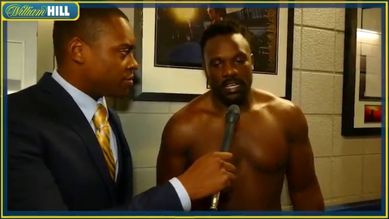 Dereck Chisora vs Jakov Gospic Post Fight Interview with Radio Rahim - YouTube