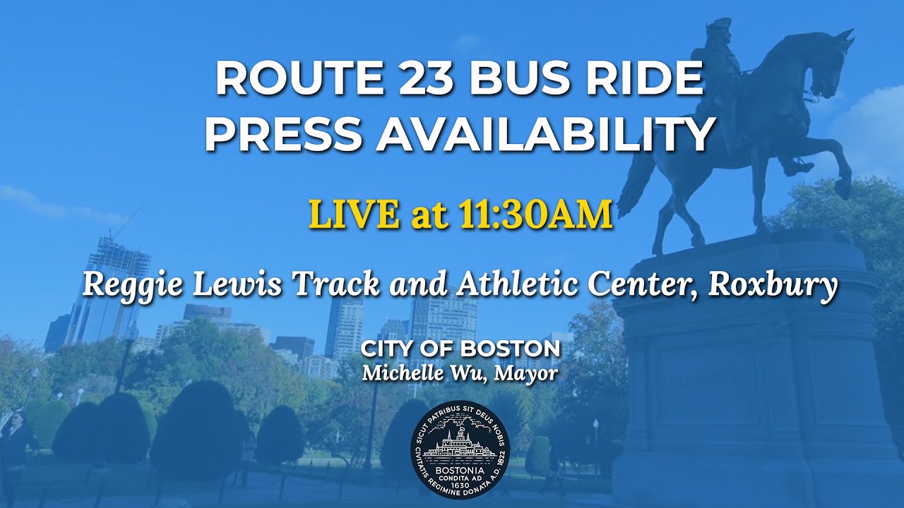 Route 23 Bus Ride Press Availability - 3/22/22 - YouTube