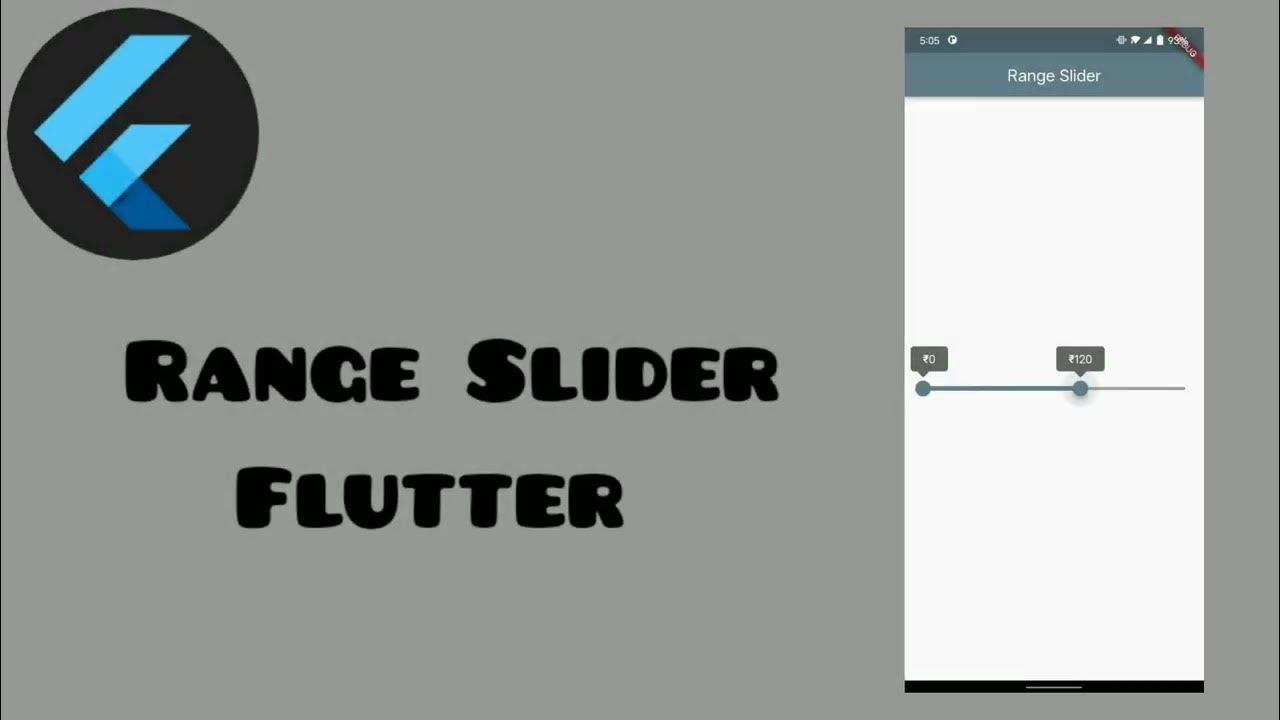 Range Slider | Flutter - YouTube