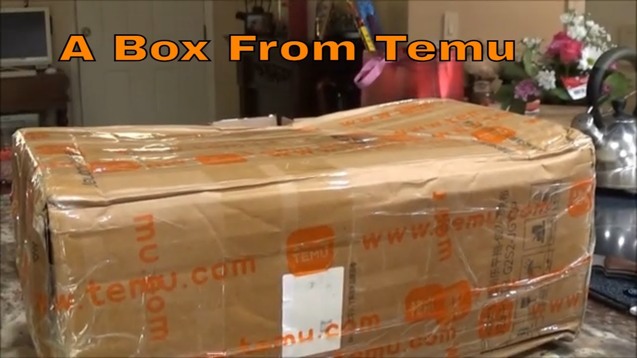 Temu in a box - YouTube