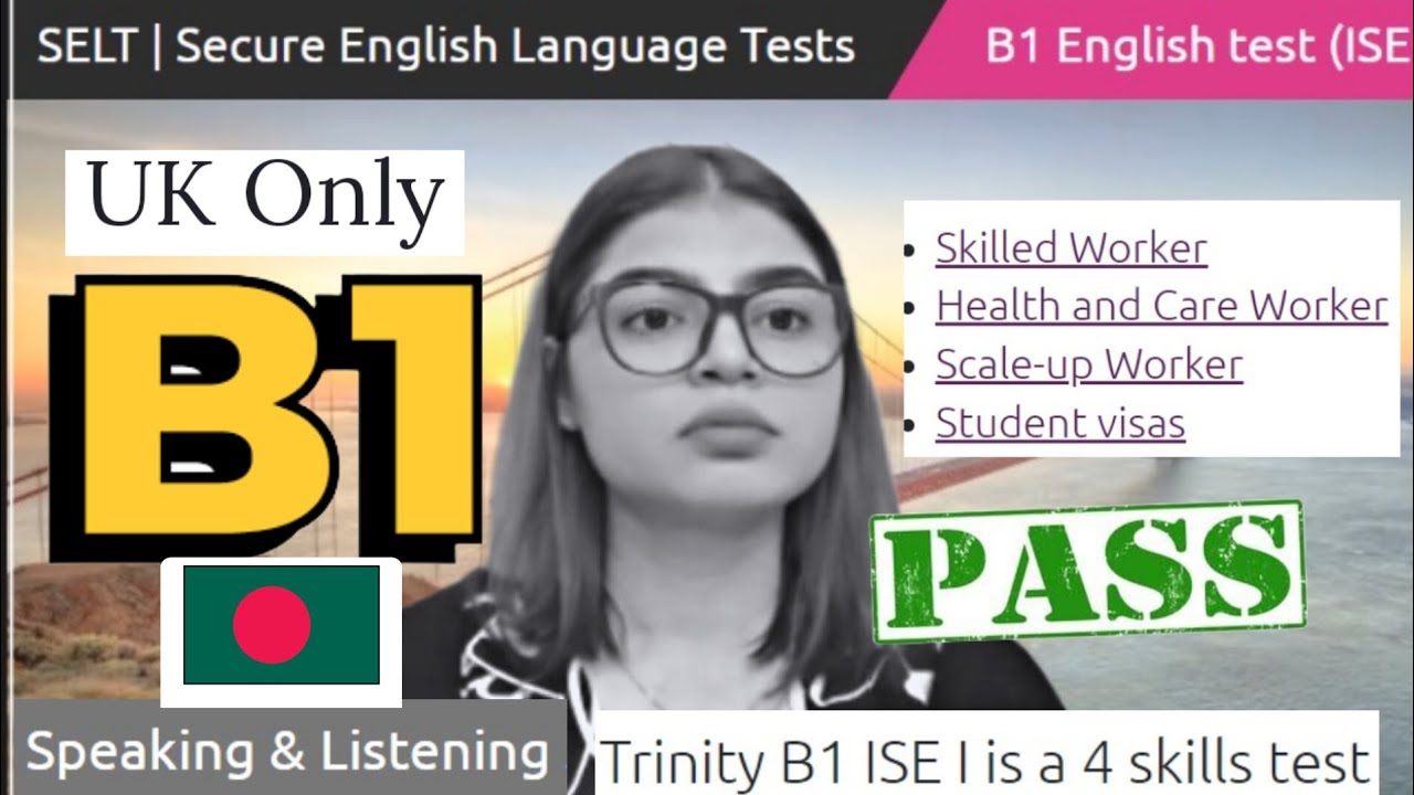 Trinity College London - ISE I (B1) Integrated Speaking and Listening ...