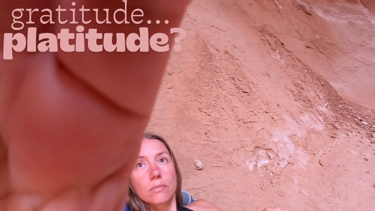 Gratitude...platitude? Is the emotion all gone? - YouTube