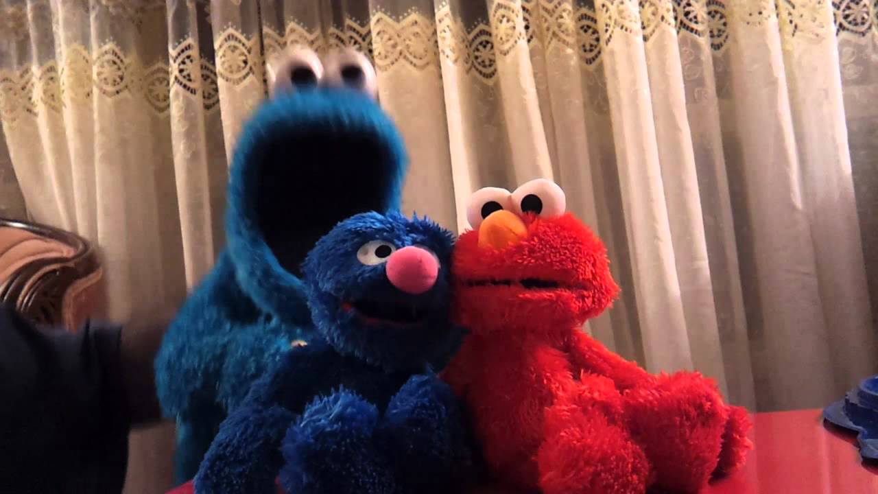 Cookie monster attack - YouTube
