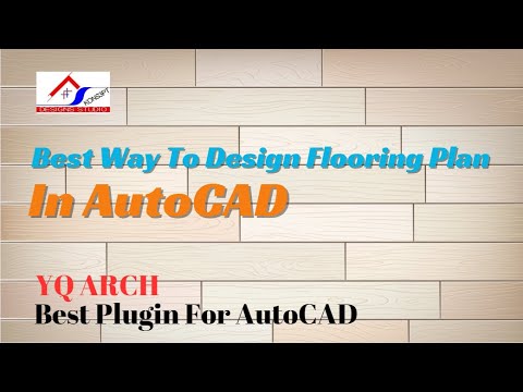 How To Make Flooring Plan In AutoCAD | Tiles Flooring Plan - YouTube