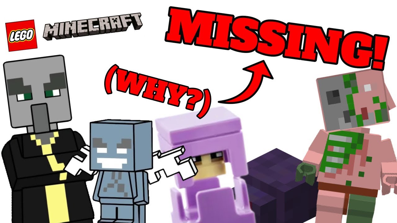 TOP 10 MISSING Lego Minecraft Sets and Minifigures That We NEED TO SEE ...