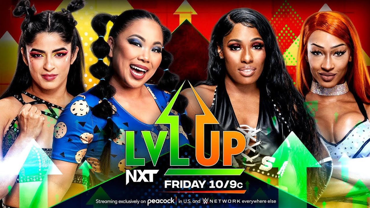 NXT LVL UP || WENDY CHOO & VALENTINA FEROZ VS LASH LEGEND & JAKARA ...