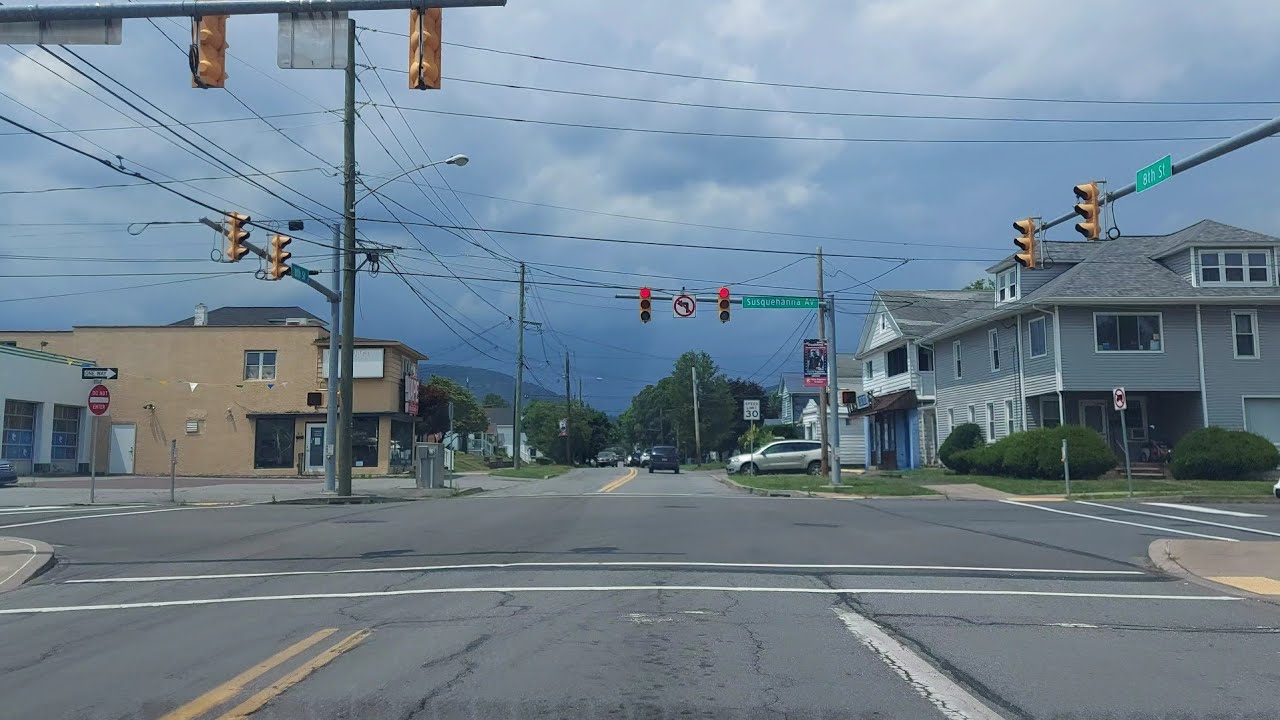 Driving from Plains to Exeter, Pennsylvania - YouTube