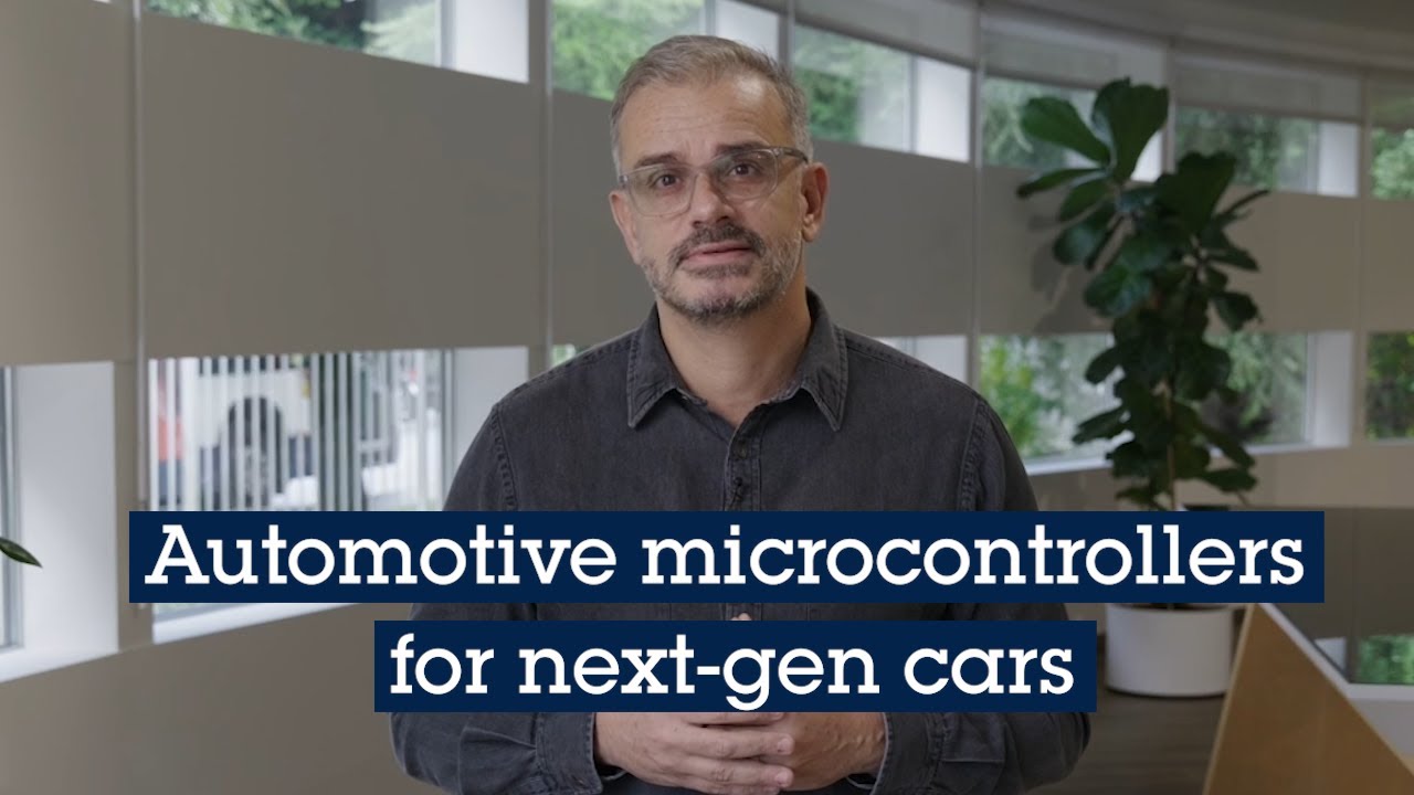 Automotive microcontrollers for next gen cars - YouTube