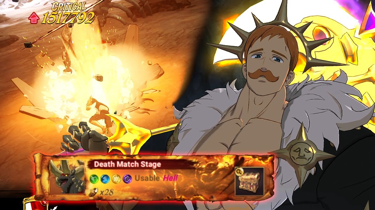 Using LR Escanor To Absolutely Destroy This Boss, 2 Turn Farming Einek Hell Death Match | F2P ...