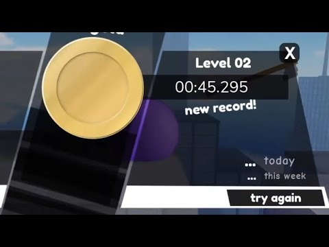 45.295 | ball and axe level 2 former world record | first sub 50