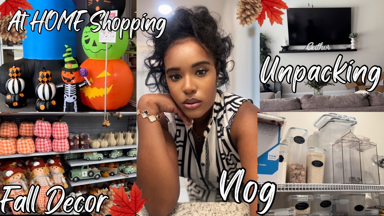 Vlog | Unpacking our new place | Gabe’s Haul | Shopping - YouTube