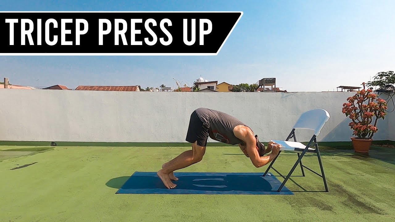 Tricep Press Up - (Triceps) Body Weight Exercise Tutorials - YouTube