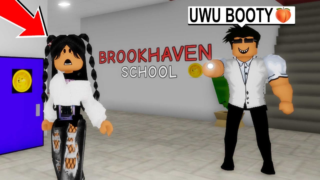 Brookhaven, But My CREEPY TEACHER Is A SIMP STALKER.. (Brookhaven RP🏡 ...