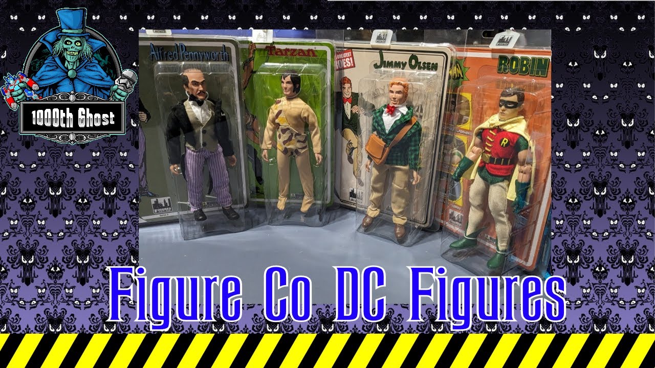 DC Greatest Heroes Figure Co #dccomics - YouTube