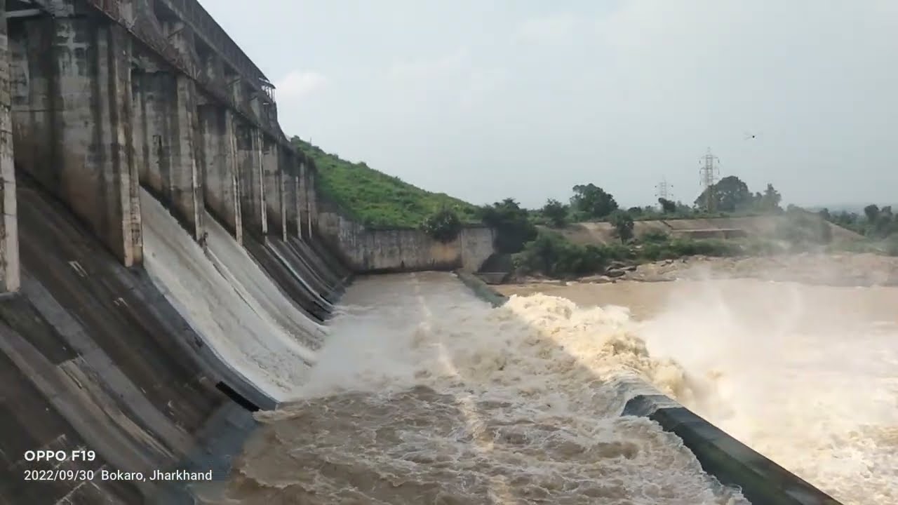 तेनुघाट डेम का अदभुत दृश्य// Tenughat Dam // #nature #river #S ...