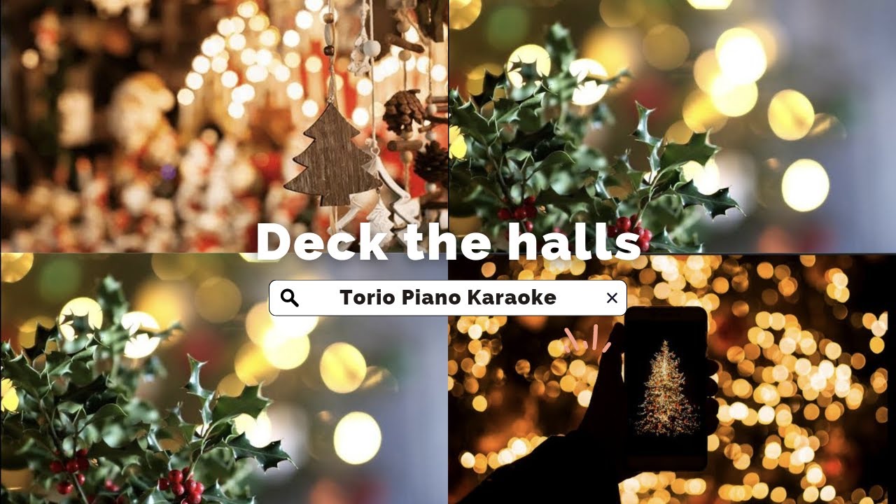 Deck the halls - Christmas 🎵 song. #christmasmusic #pianomusic # ...