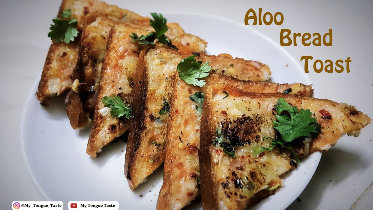 Aloo Bread Toast | Home Made Tasty Snack Recipe | My Tongue Taste - YouTube