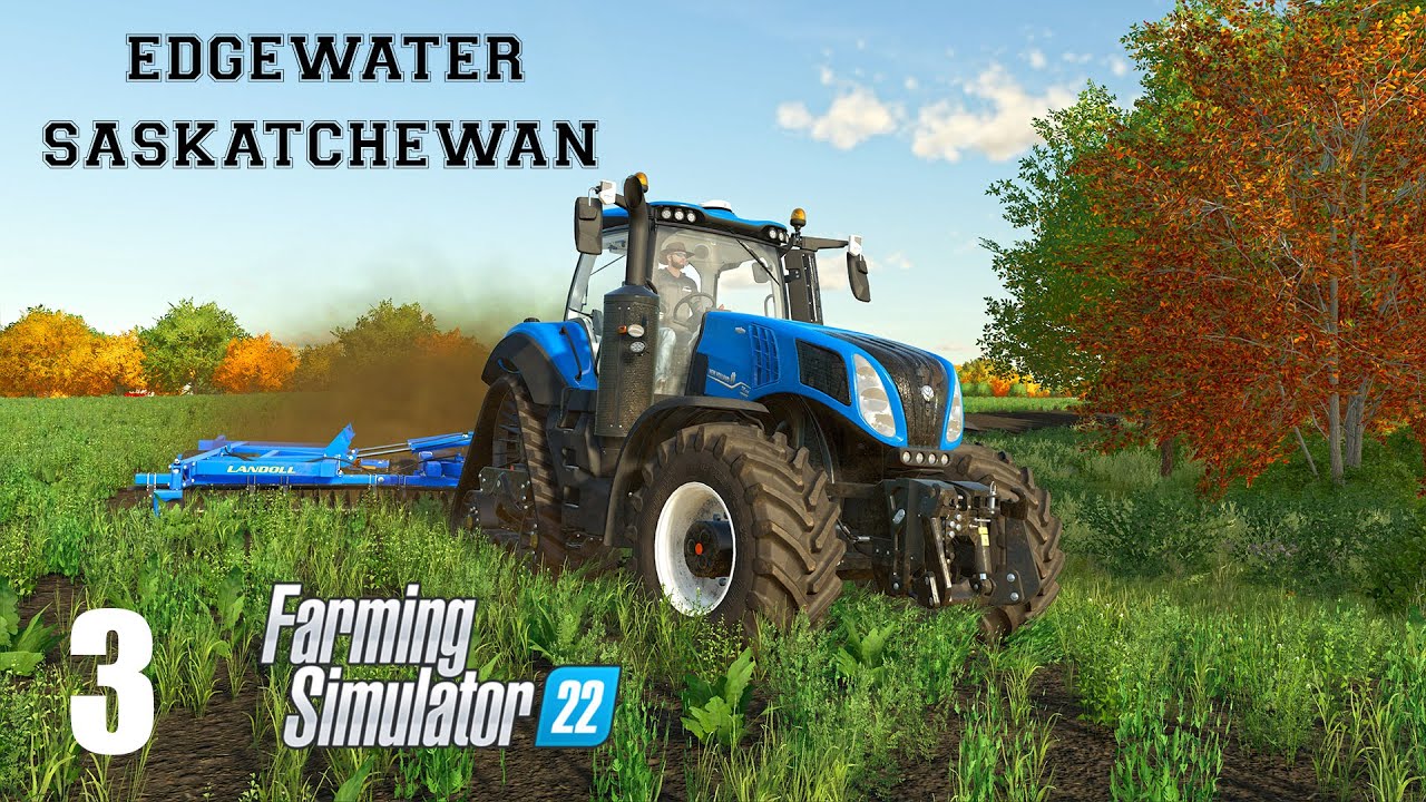 Contract work on Edgewater Sask Series Episode 3 (FS22) - YouTube