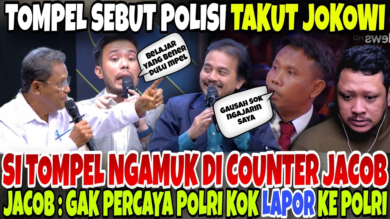 Si Tompel TANTRUM, Karna di SKAK MAT JACOB - JACOB : KALIAN KOQ LAPOR ...