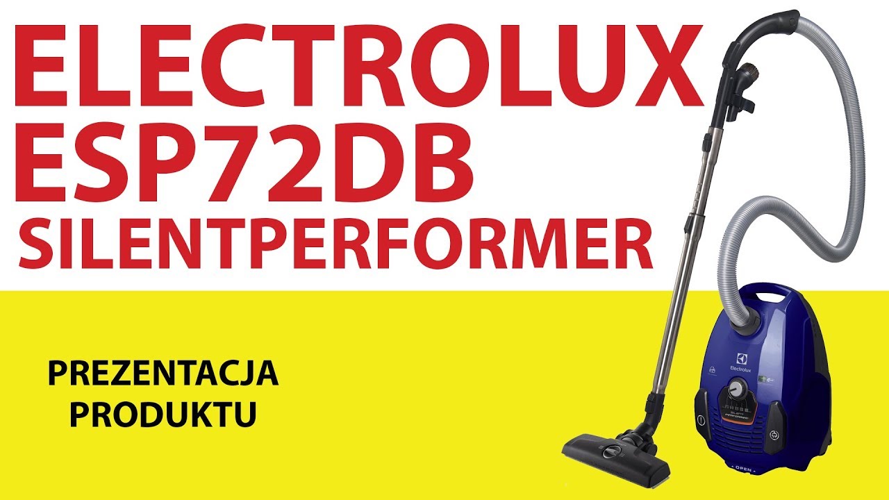 Odkurzacz ELECTROLUX Silent Performer ESP72DB - YouTube