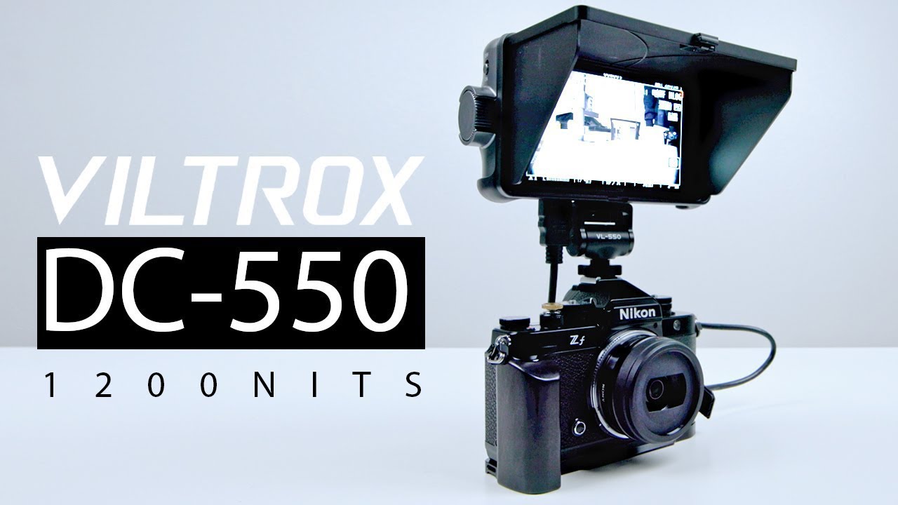 VILTROX DC 550 REVIEW with NIKON ZF | BEST EXTERNAL MONITOR 1200 NITS ...