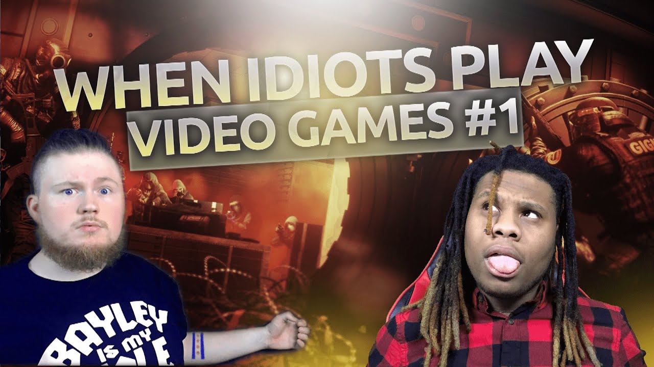 When Idiots Play Video Games #1 (Funny Moments) - YouTube